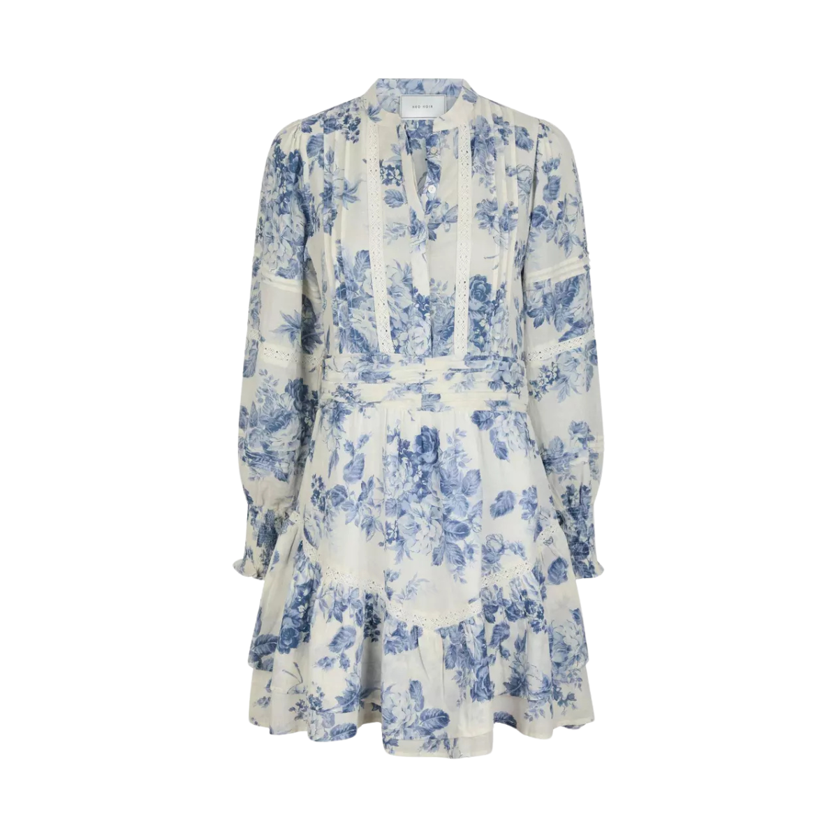 Roberta Flower Flow Dress - 145 Light Blue